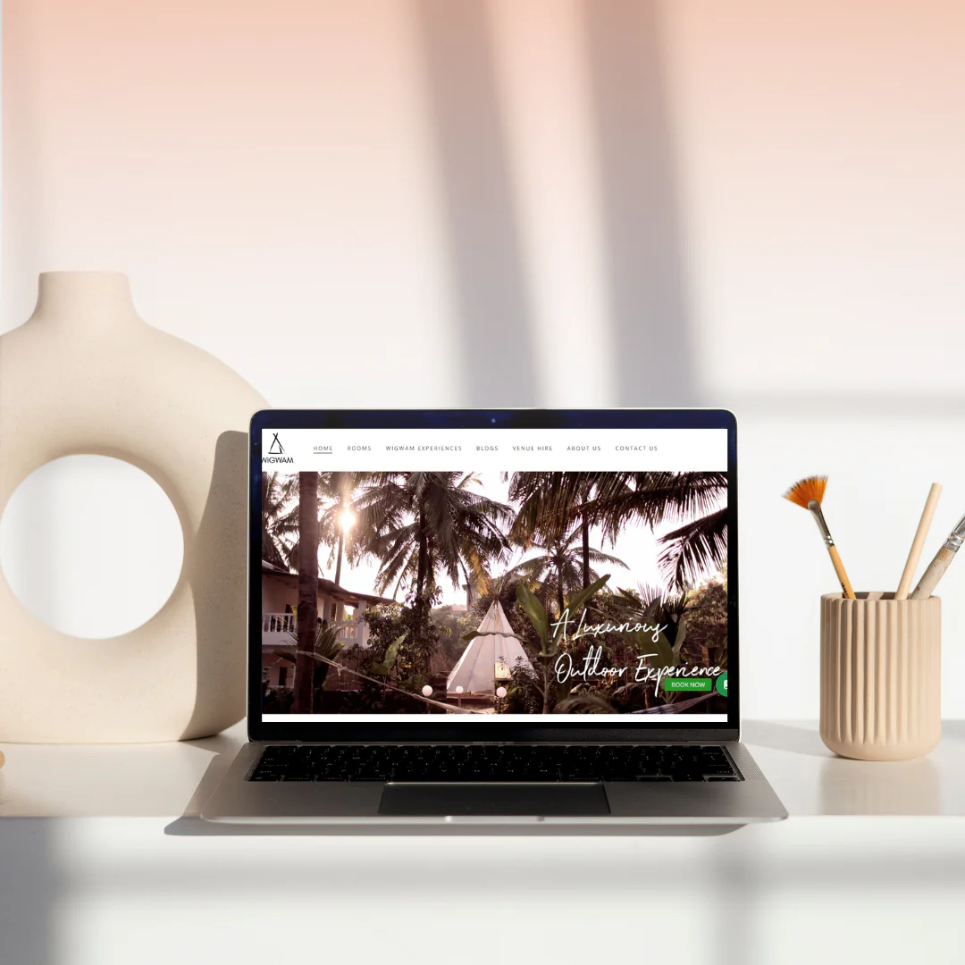 Building the Wigwam Goa Website - Freelance Developer | Expert in Shopify & WordPress Solutions